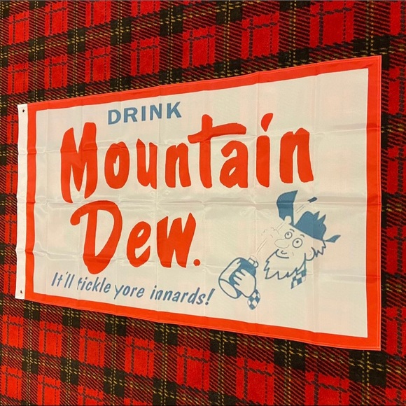 Other | Brand New Mountain Dew Banner Flag | Poshmark